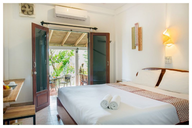 Cold River Luang Prabang hotel river view in quite alaway